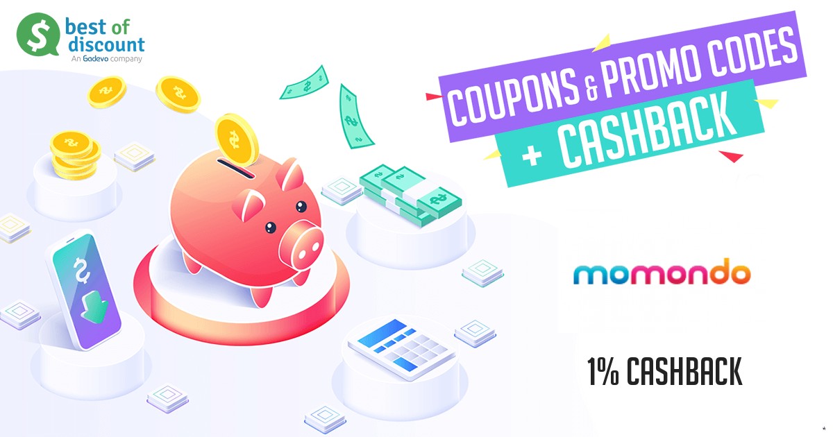 Momondo: Get discounts + 1% cashback - Best of Discount