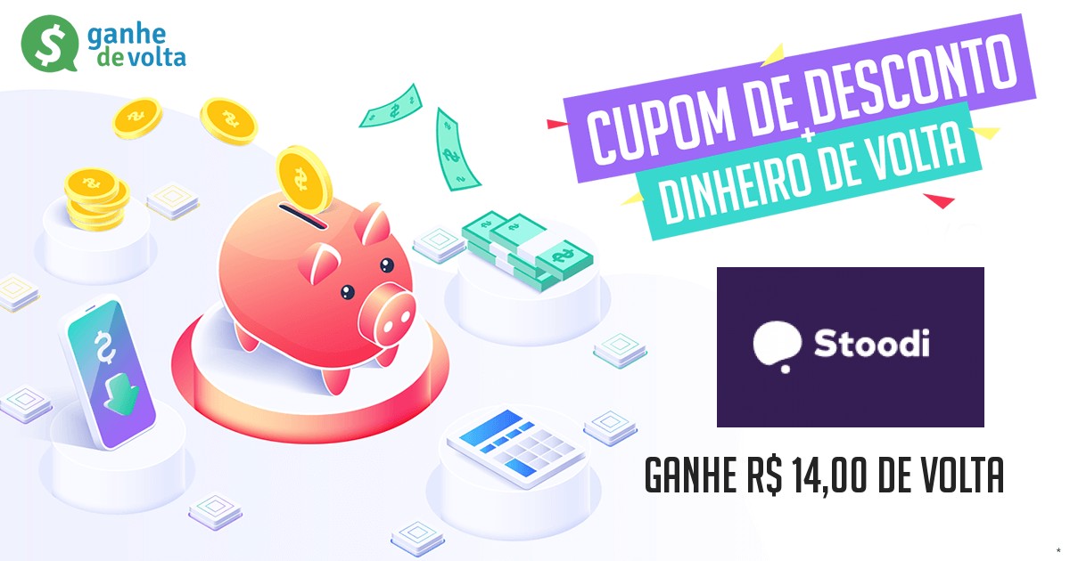 Stoodi: Ganhe descontos + R$ 14,00 de cashback - Ganhe de Volta